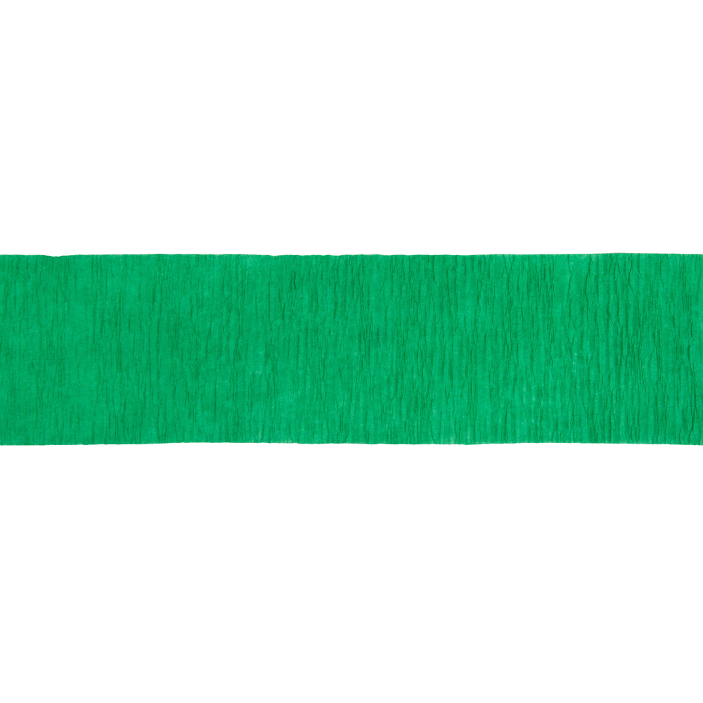 Creative Converting 078330 81' Emerald Green Streamer Paper
