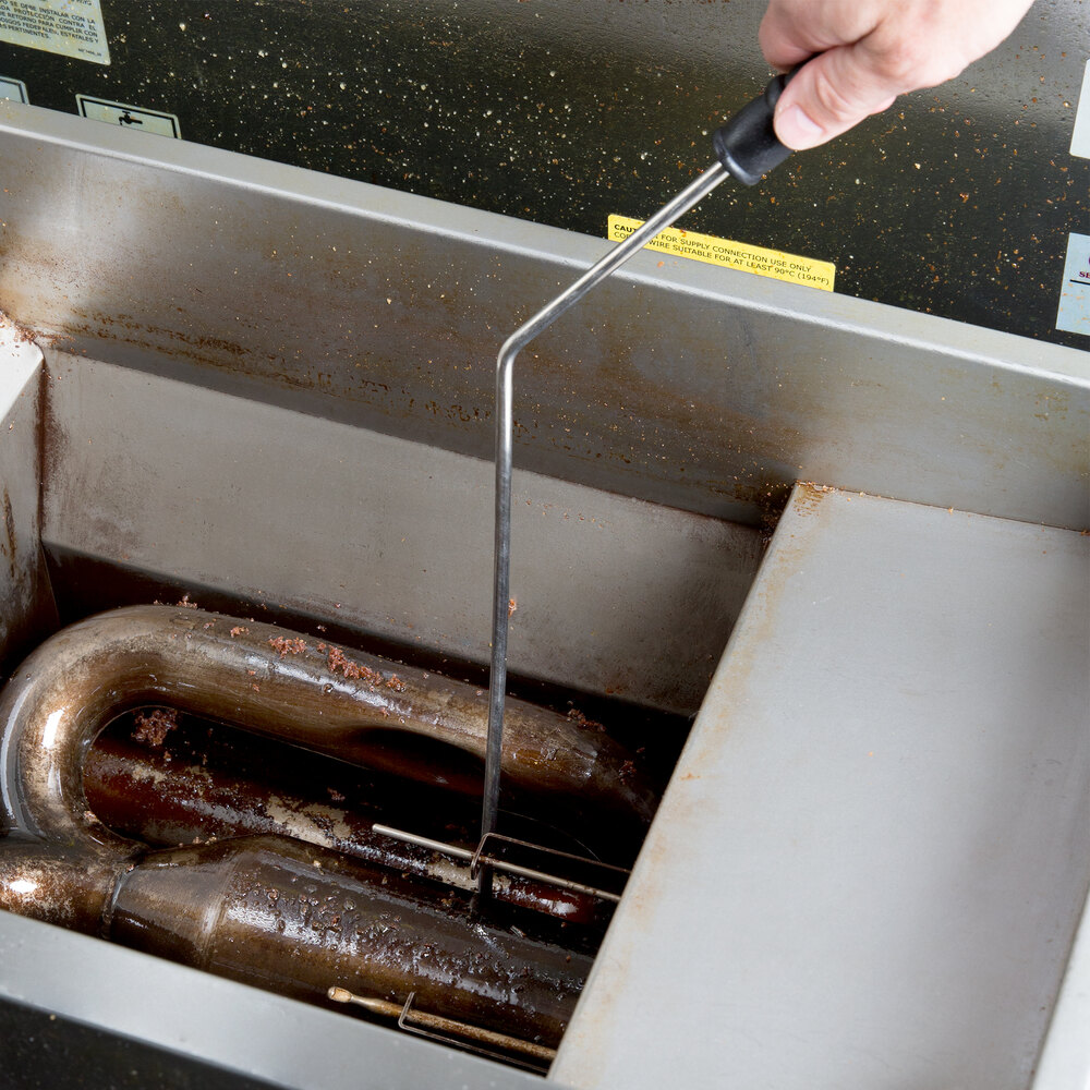 30" Fryer Clean Out Rod with Handle