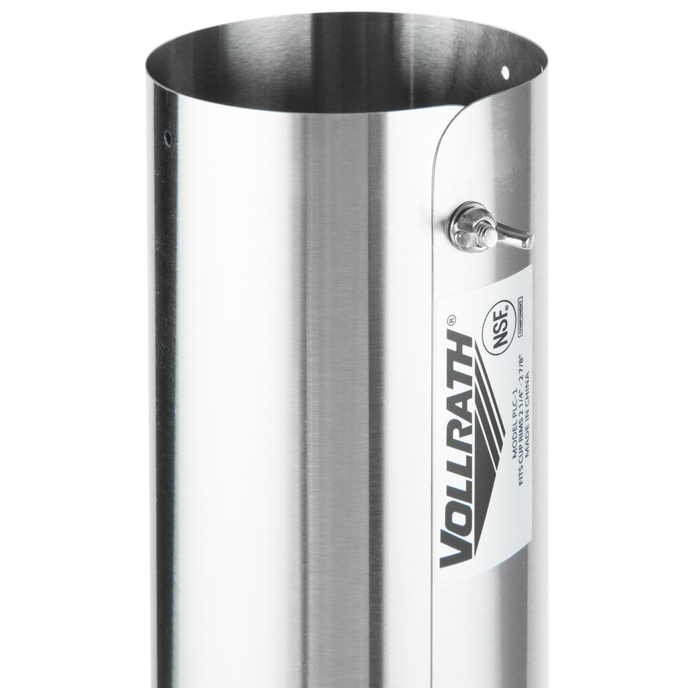 Vollrath PLC-1 4 - 6 oz. Stainless Steel Gravity / Pull-Type Wall Mount ...