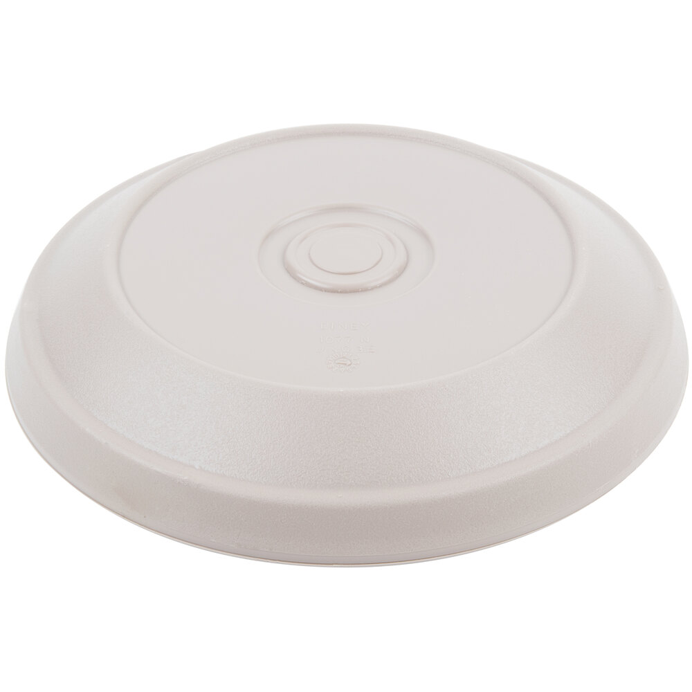 Dinex DX107731 Latte Insul-Base Insulated Meal Delivery Base - 12/Case