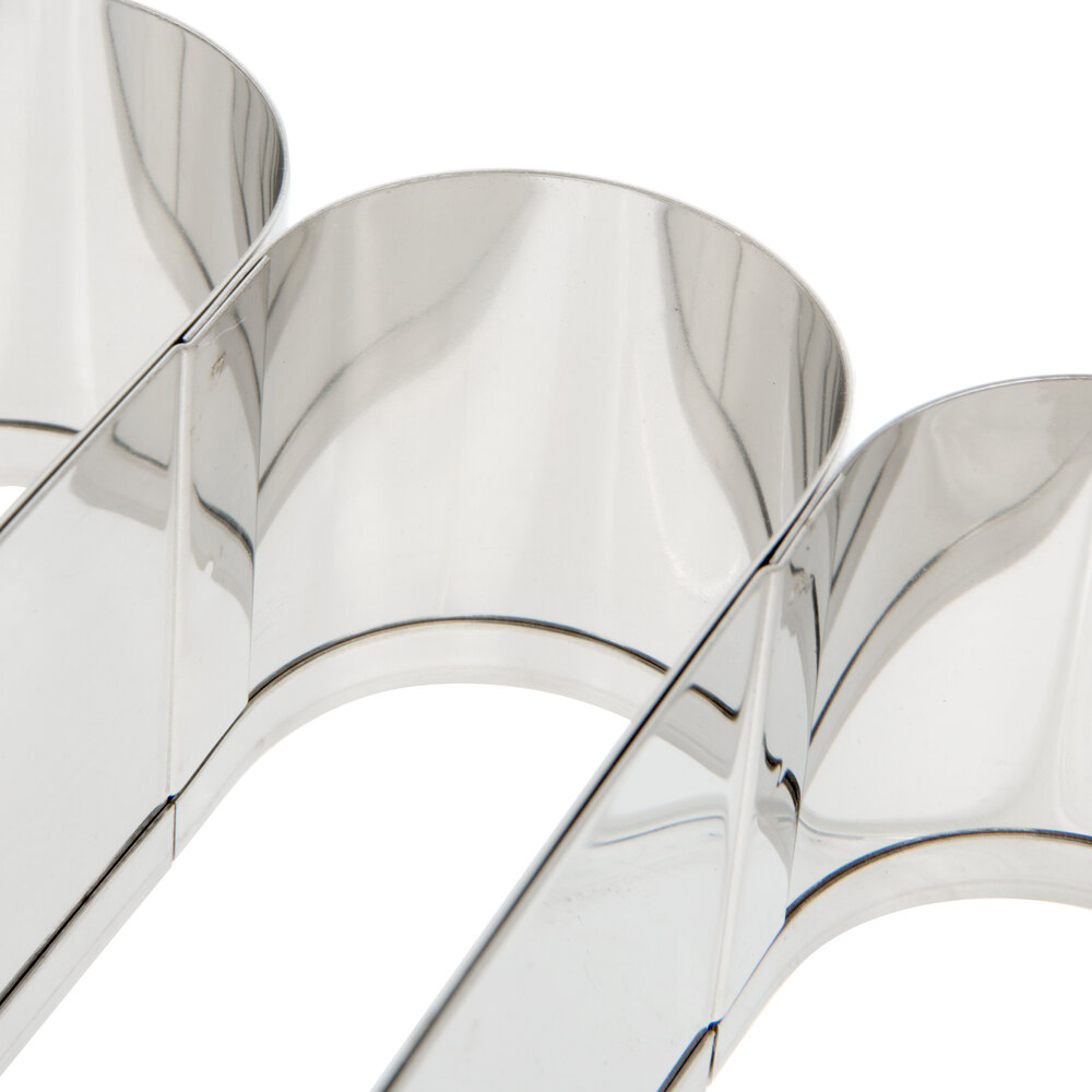 Ateco 5153 5" Stainless Steel Oval Cutter