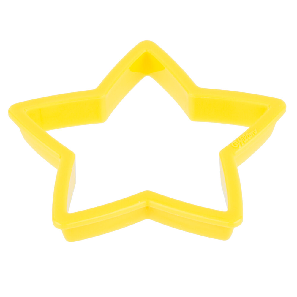 Wilton 2304-111 6-Piece Plastic Star Cookie Cutter Set