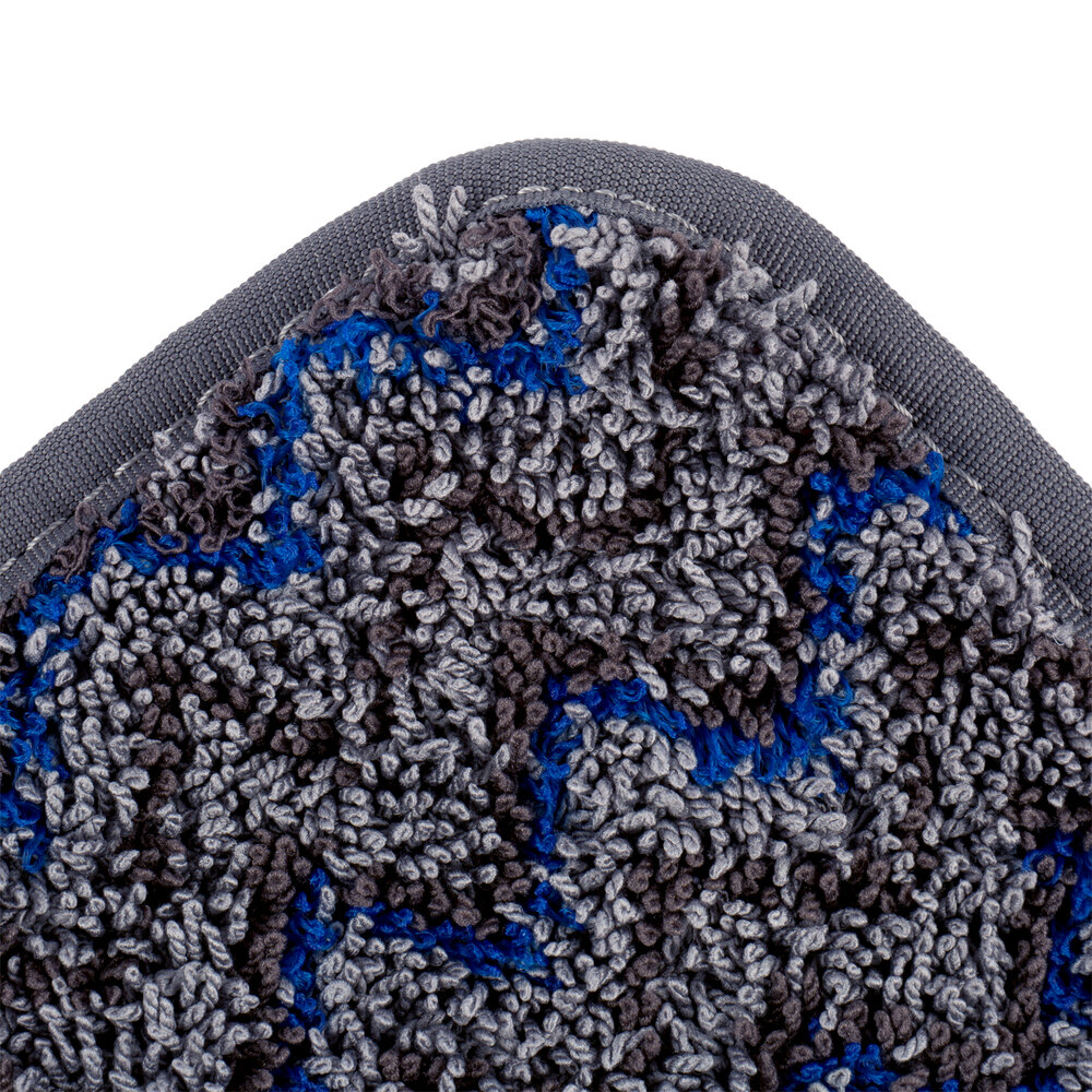 Rubbermaid 1863895 Pulse Executive 18" Gray Microfiber Wet Mop Pad