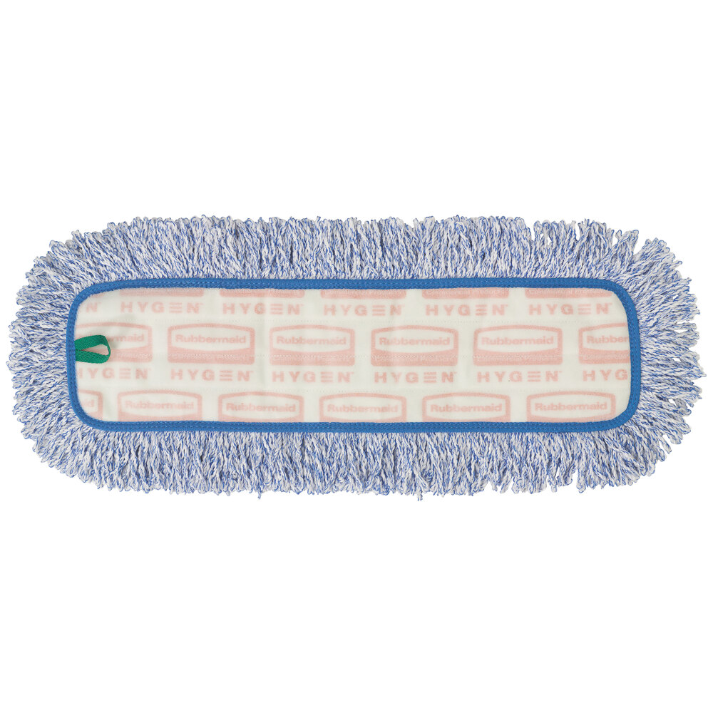 Rubbermaid FGQ41600BL00 HYGEN 18" Microfiber High Absorbency Damp Mop Pad