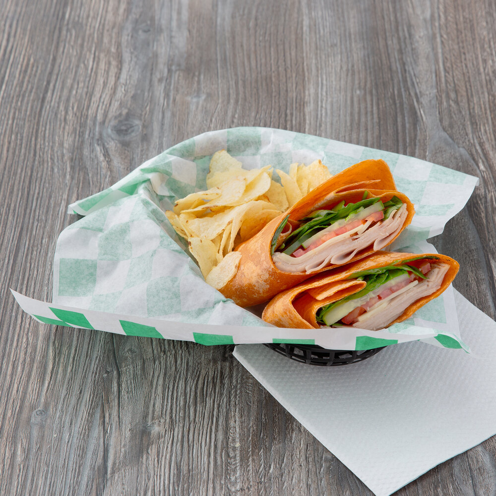Sandwich Paper Wrap - 4000/Case | WebstaurantStore