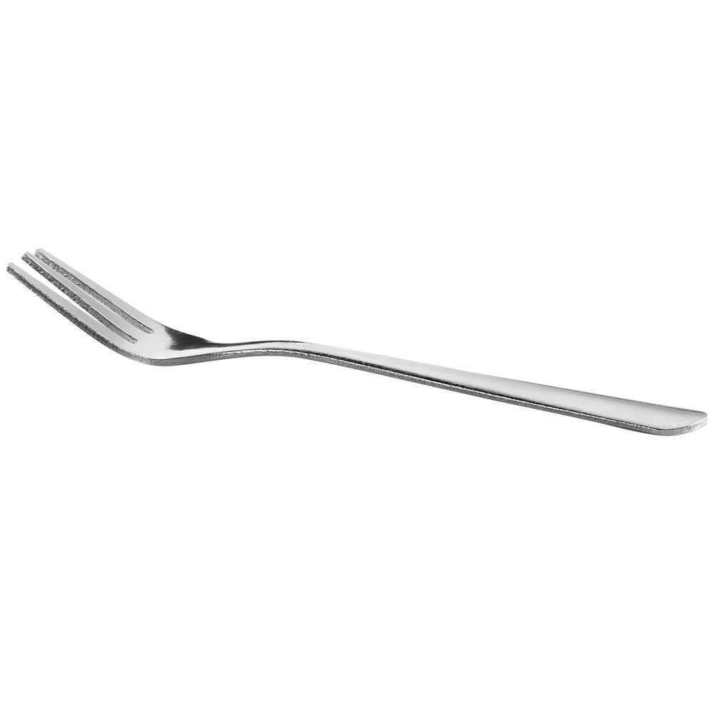 Choice Windsor 5 5/8" 18/0 Stainless Steel Cocktail / Oyster Fork - 12/Case