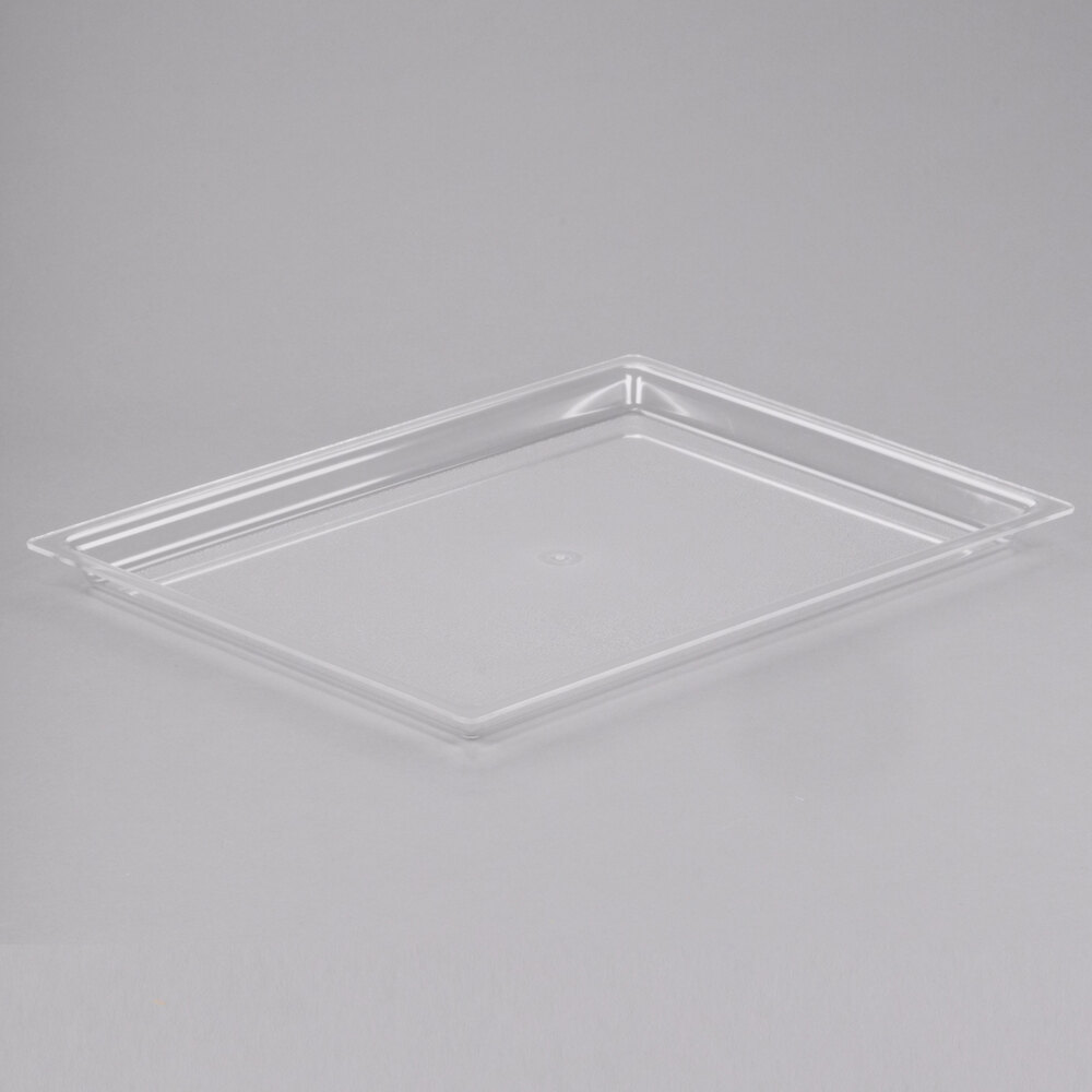 Cal-Mil 325-13-12 13" x 18" Shallow Clear Bakery Tray