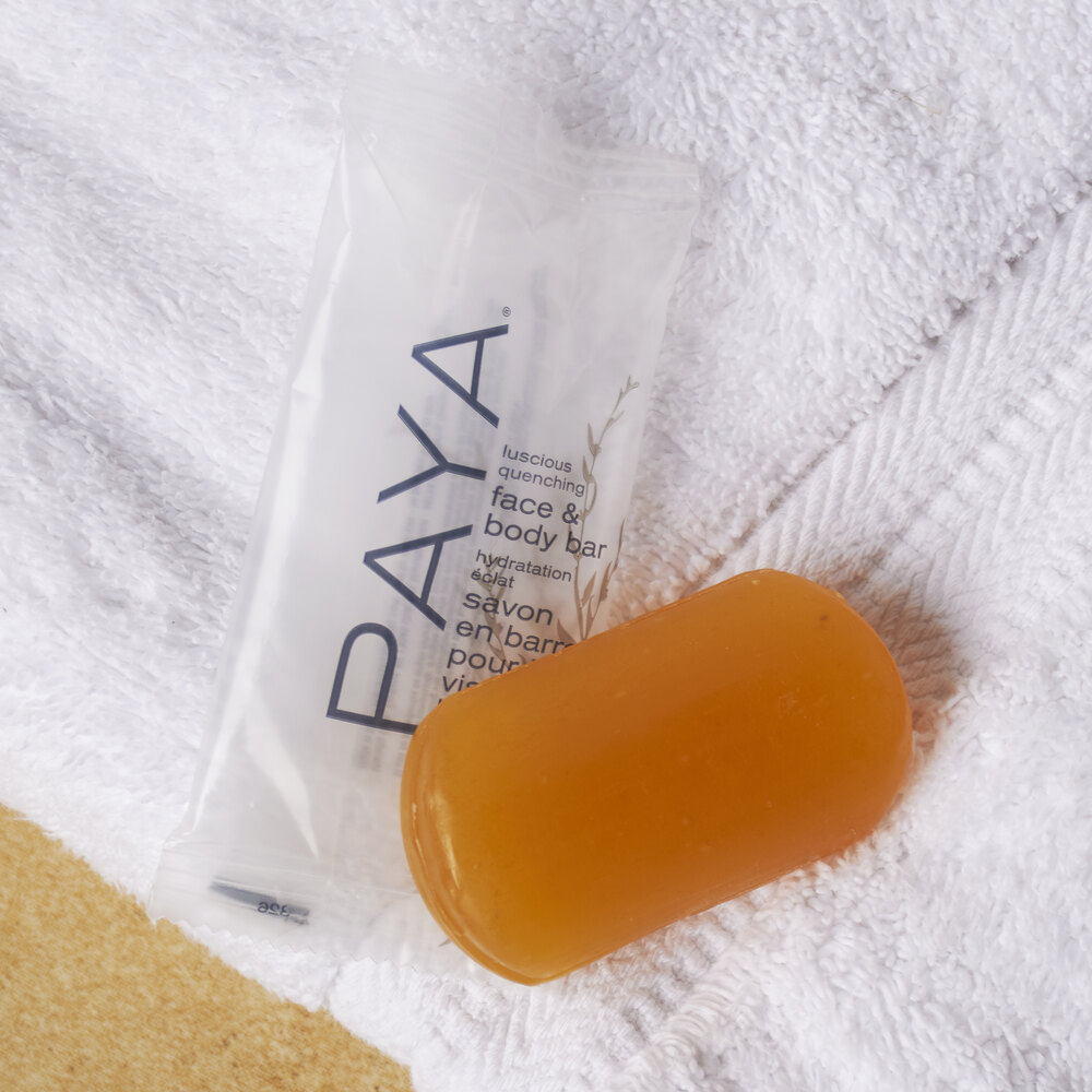 PAYA Orange and Papaya Translucent Face and Body Bar Soap 1.25 oz ...