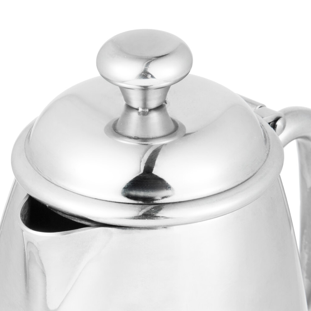 Vollrath 46598 Orion 12 oz. Mirror-Finished Stainless Steel Creamer ...