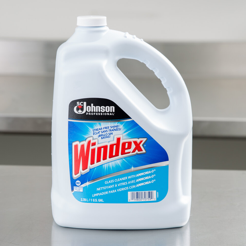 SC Johnson Professional® 696503 1 Gallon / 128 oz. Windex® Window ...