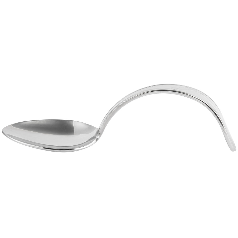 Bon Chef STS2203 Wave 6" Soup/Dessert Tasting Spoon - 12/Case