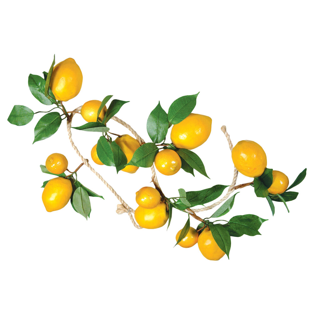Decorative Lemons on a 34" Rope