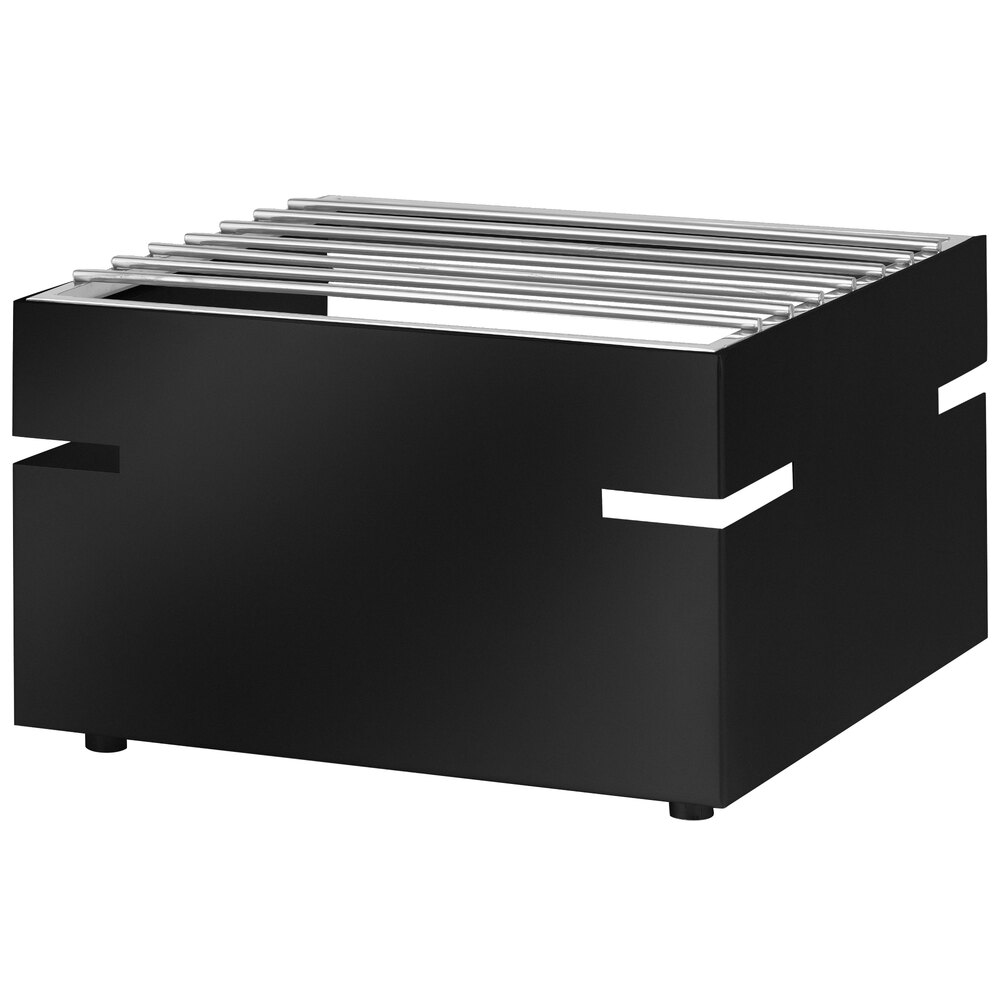 Eastern Tabletop 3277MB LeXus 14 1/2" x 12" x 9" Black Coated Stainless ...