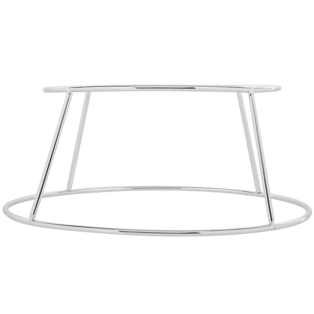 Choice 4" Chrome Plated Steel Display Stand