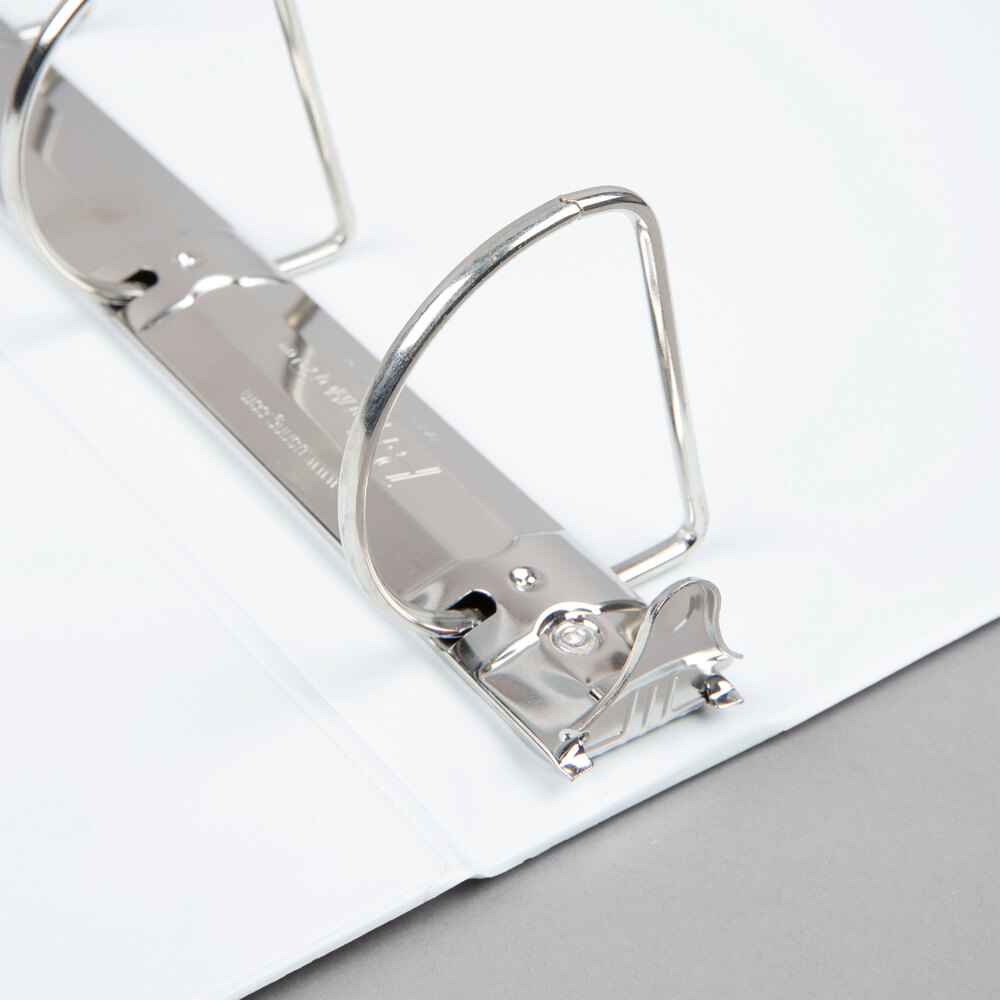 Cardinal CRD 22142 ClearVue 11" x 17" White Tabloid Size Binder with 3 ...