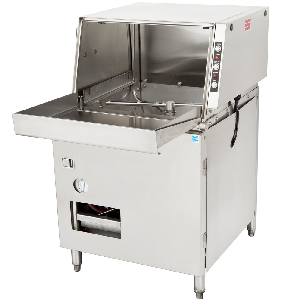 Noble Warewashing DG Low Temperature Single Rack Glass Washer / Dishwasher