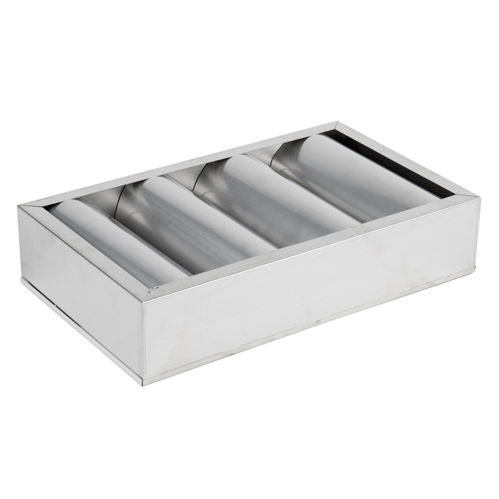 Choice 4-Compartment Cutlery Box (Stainless Steel)