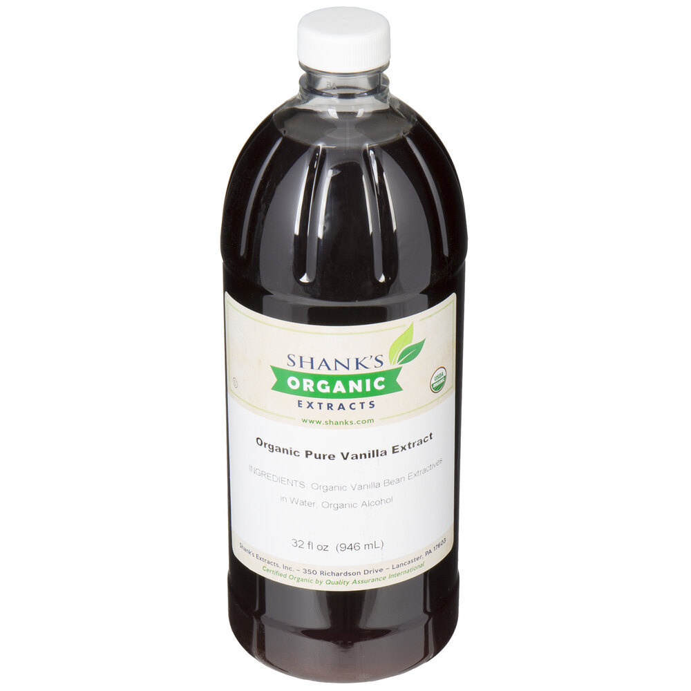 Shank's 32 oz. Organic Vanilla Extract