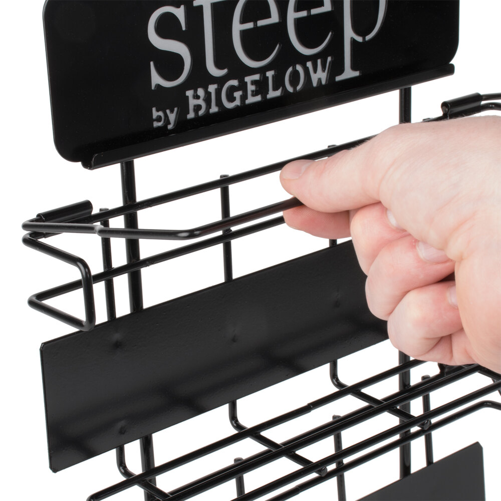 Steep by Bigelow 4 Over 4 Tea Rack / Merchandiser