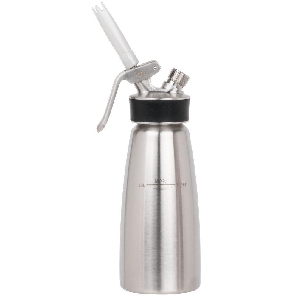 iSi 1630 01 Cream Profi 1 Pint Stainless Steel Whipped Cream Dispenser ...