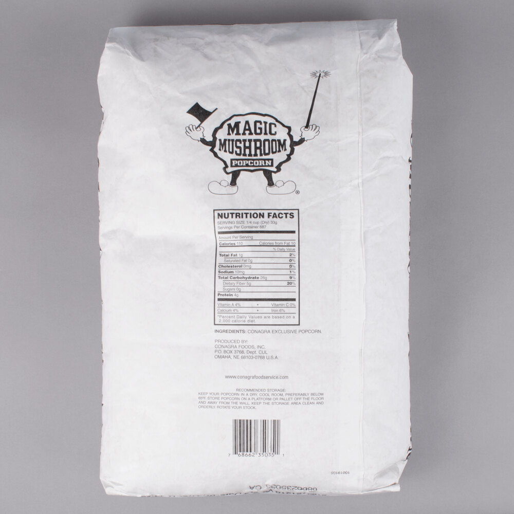 ConAgra Magic Mushroom Popcorn Kernels - 50 lb.
