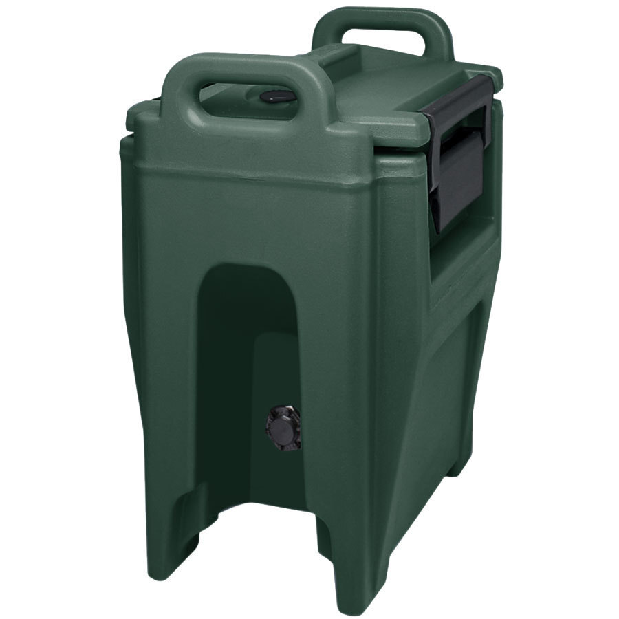 Cambro UC250PL192 Ultra Camtainer 2.75 Gallon Granite Green Insulated ...