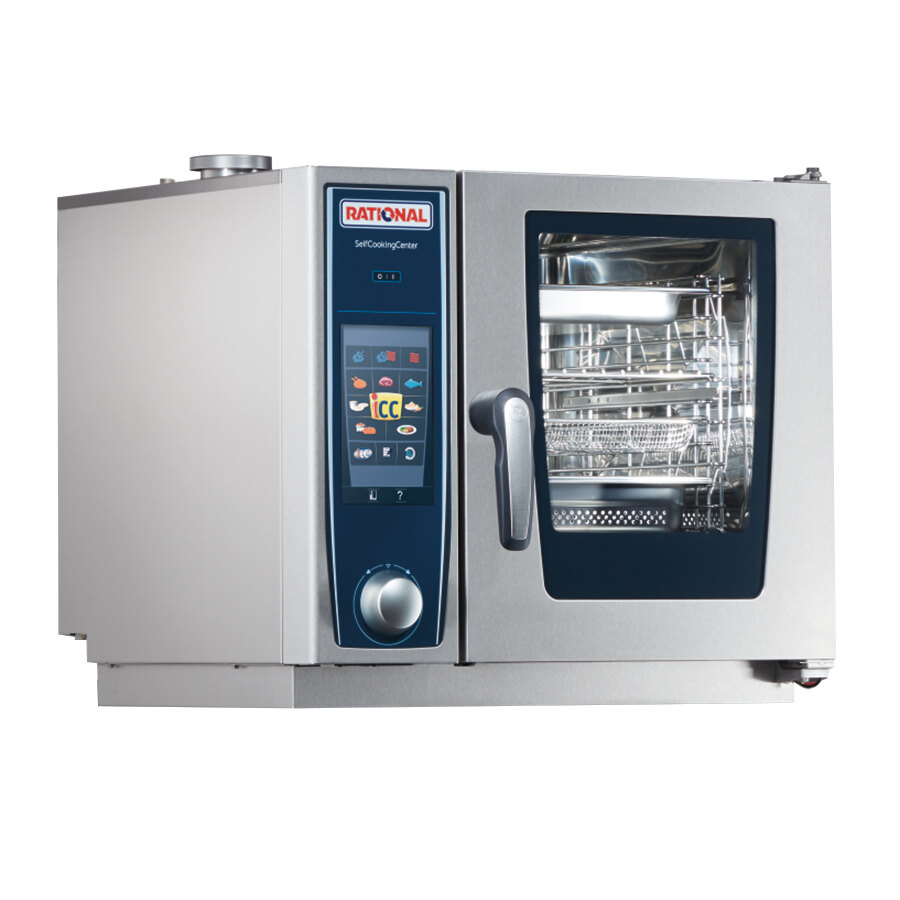 Rational B608106.19 SelfCookingCenter XS 6-2/3 E Single Half Size ...