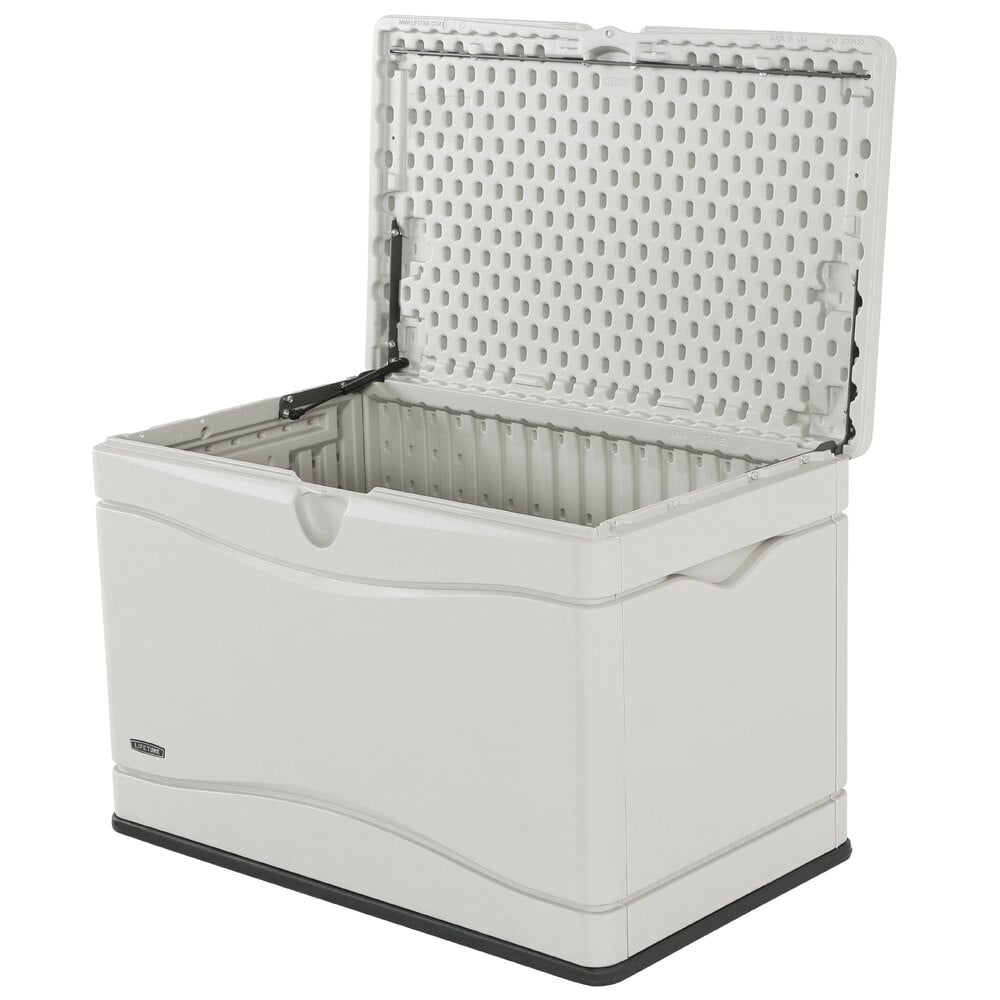 Lifetime 60059 Desert Sand 80 Gallon Outdoor Storage Box