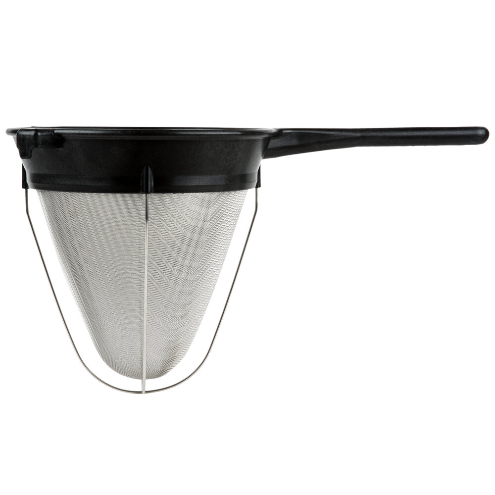 Matfer Bourgeat 017362MC 10" Exoglass Bouillon Strainer / Chinois