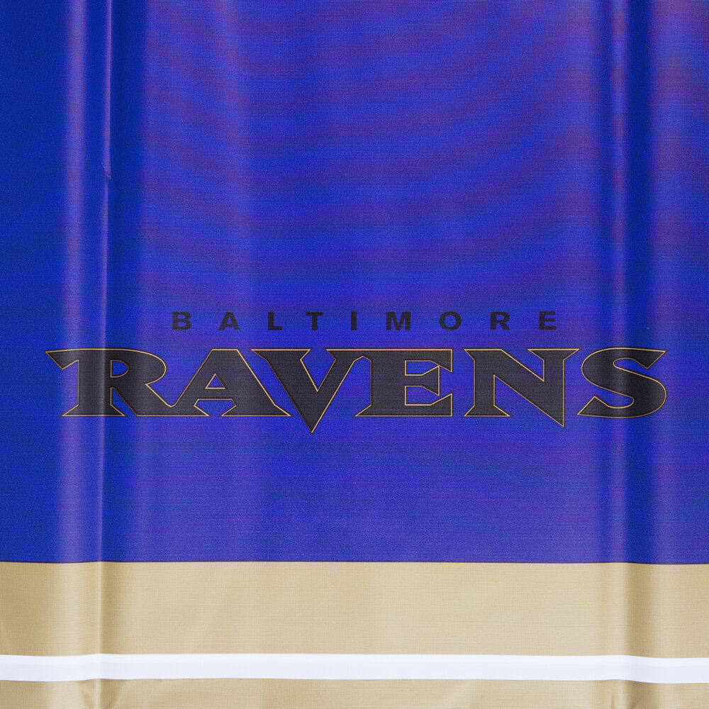 Creative Converting 729503 Baltimore Ravens 54" x 102" Plastic Table ...