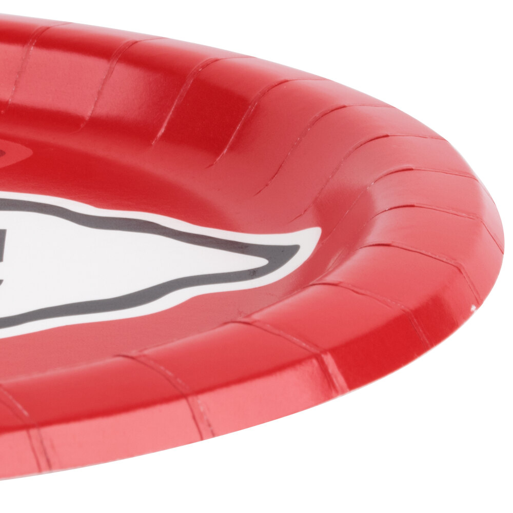 Creative Converting 429516 Kansas City Chiefs 9" Paper Dinner Plate ...