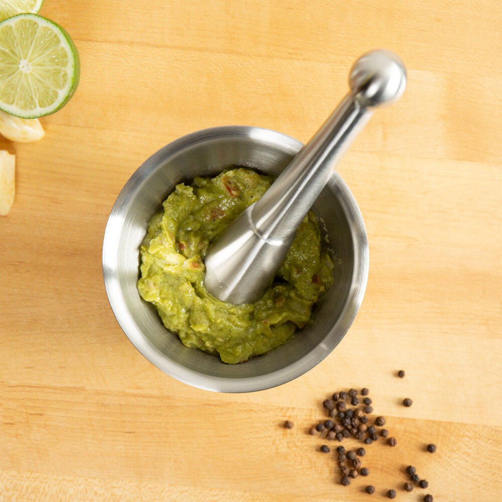 5" Stainless Steel Mortar and Pestle Set