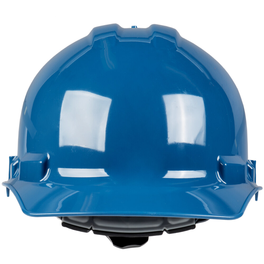 Duo Safety Blue Cap Style Hard Hat with 6-Point Ratchet Suspension