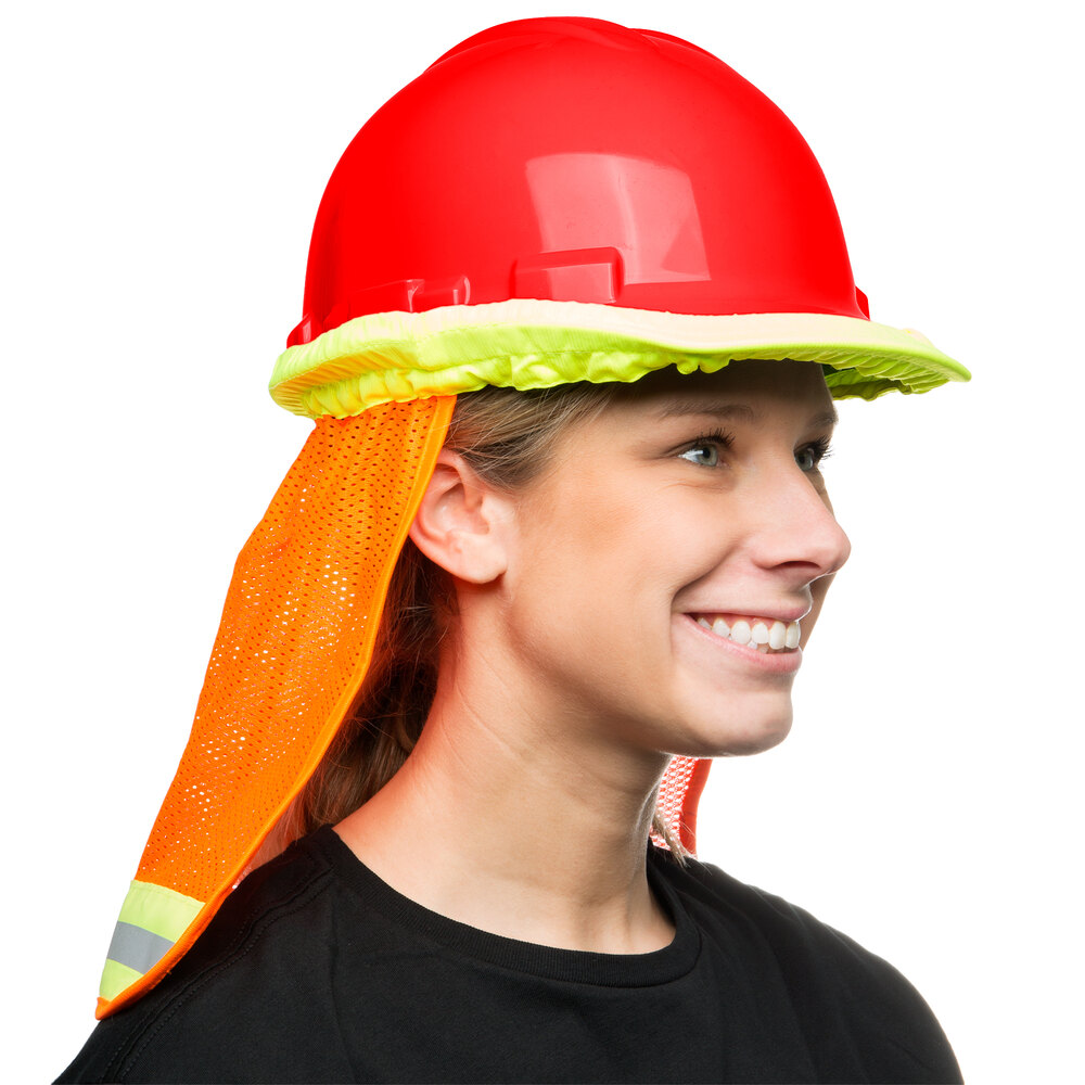 Duo Safety Red Cap Style Hard Hat with 6-Point Ratchet Suspension