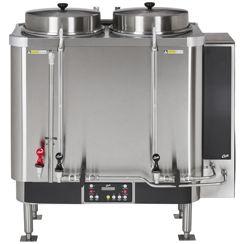 Curtis BB Banquet Twin 9 Gallon Coffee Urn - 208/220V, 3 Phase