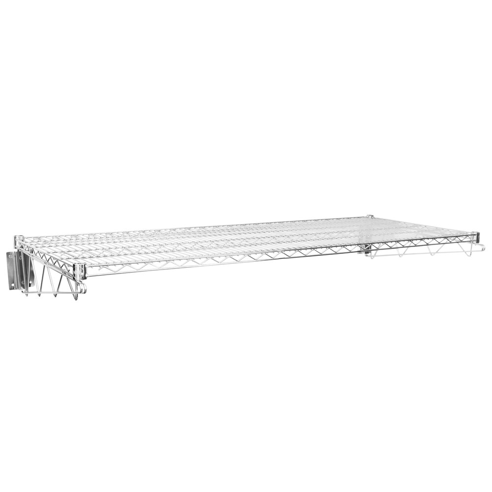 Regency 24" x 60" Chrome Wire Wall Mount Shelf