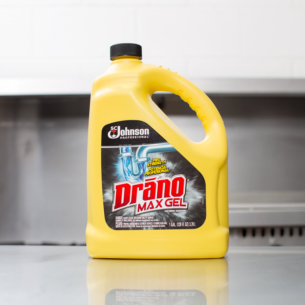 SC Johnson Drano® 696642 1 Gallon Max Gel Clog Remover