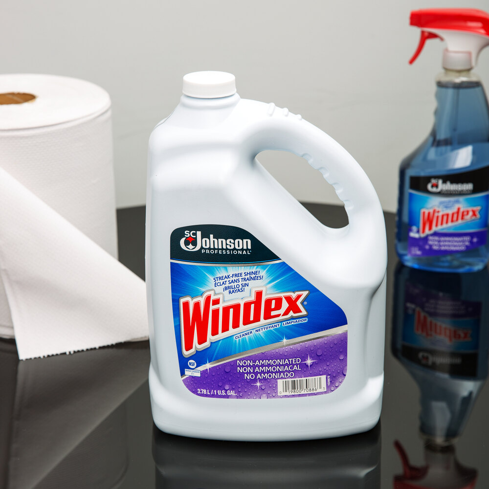 SC Johnson Windex® 697262 1 Gallon Non-Ammoniated Glass Cleaner