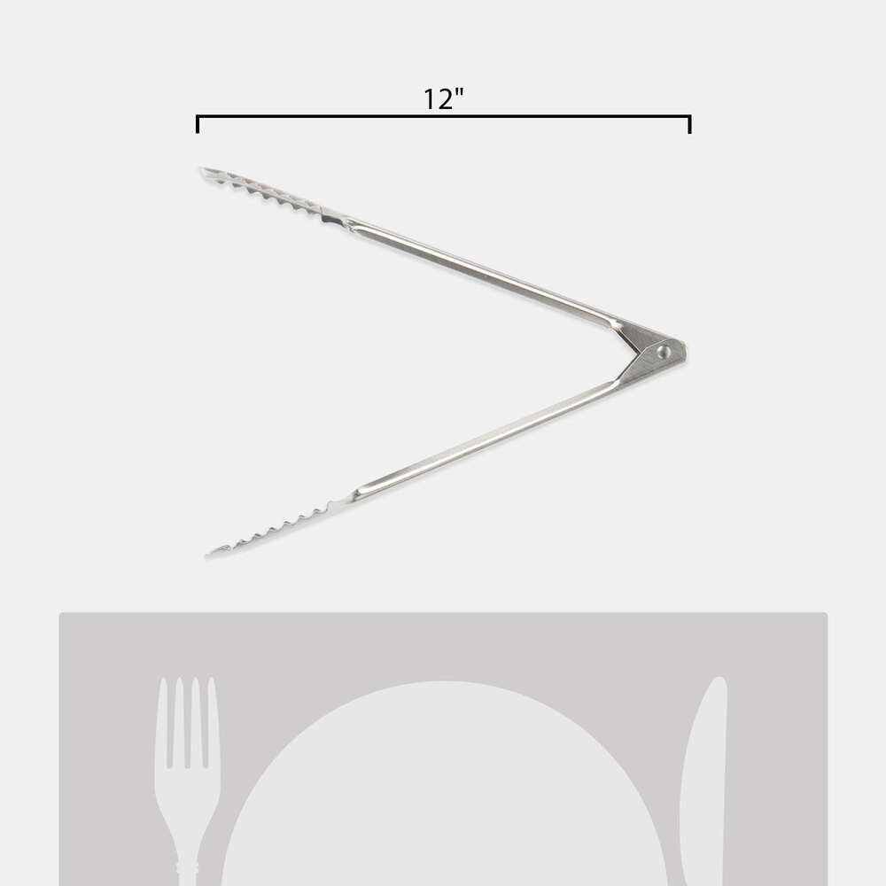 Edlund 6412HD 12" Heavy-Duty Gripper Tongs