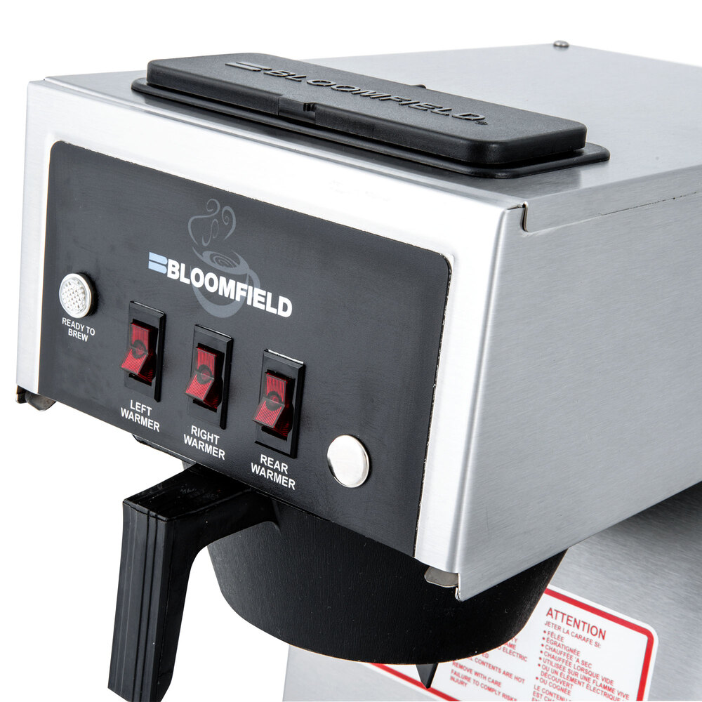 Bloomfield 8571-D3 Koffee King 3 Warmer Right Stepped Pourover Coffee ...