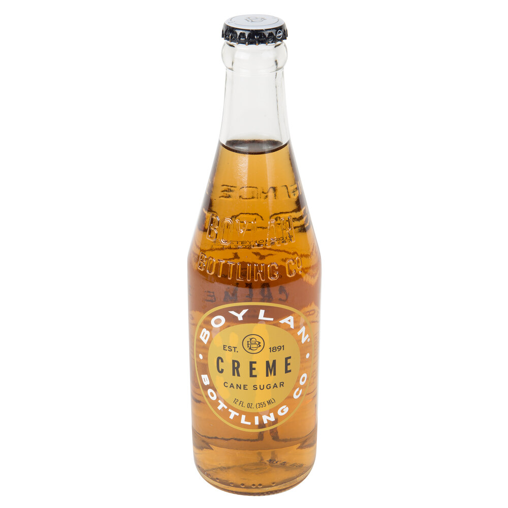 Boylan Bottling Co. 12 oz. Creme Soda 4-Pack - 6/Case