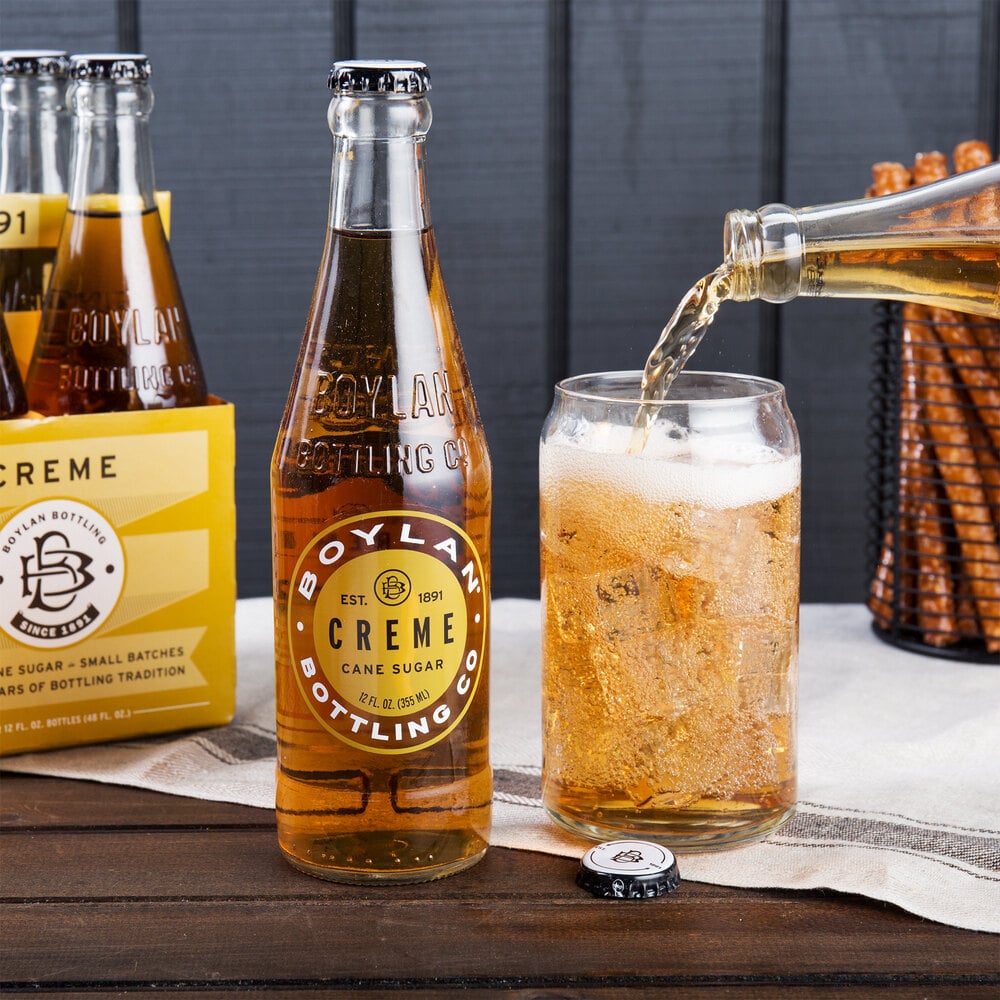 Boylan Bottling Co. 12 fl. oz. Creme Soda 4-Pack - 6/Case
