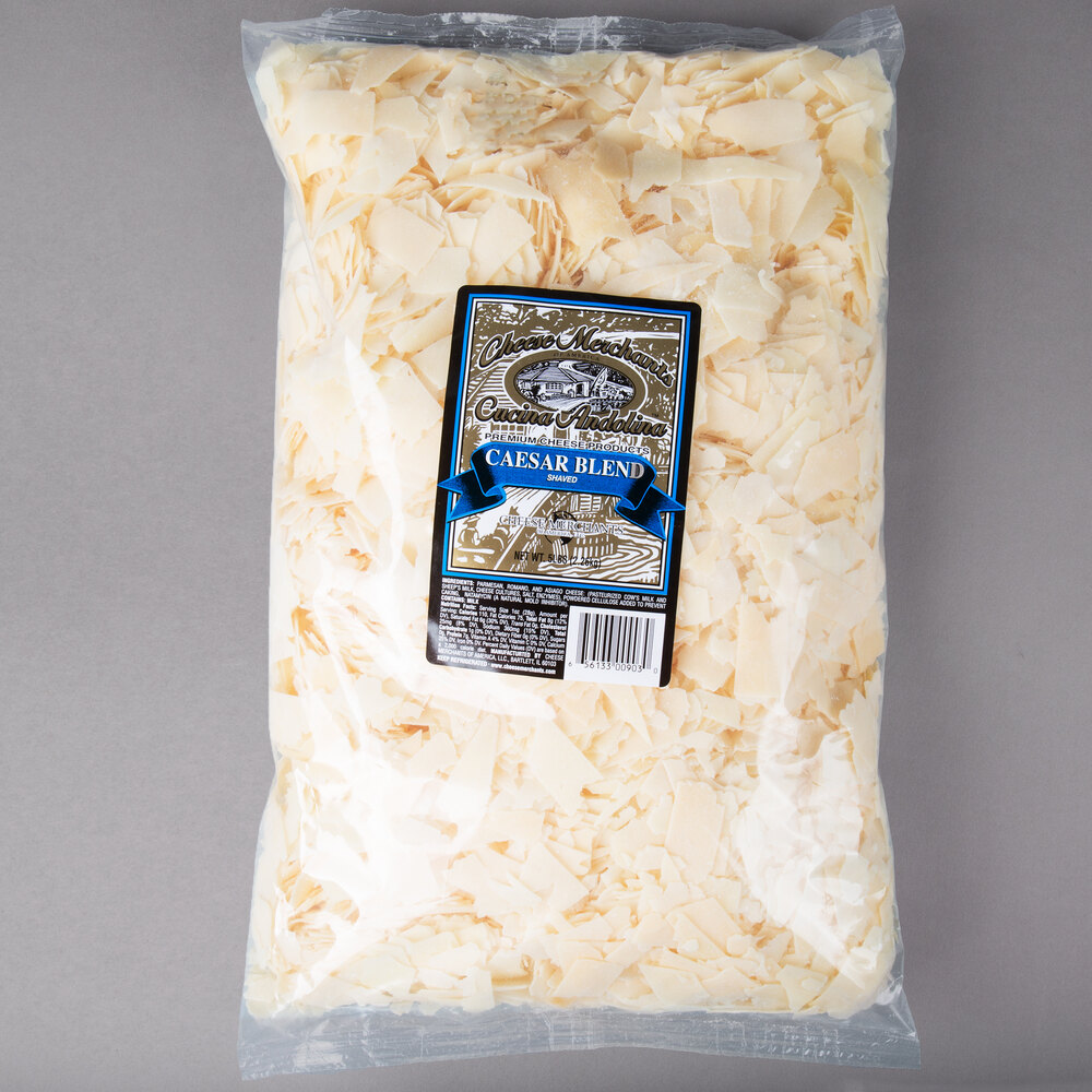 Cucina Andolina 5 lb. Caesar Blend Shaved Cheese