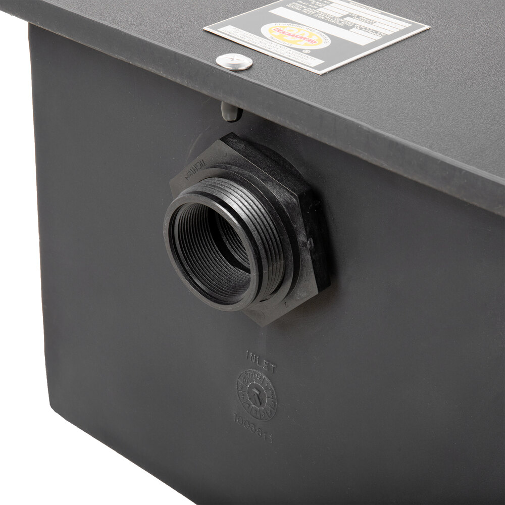 Ashland PolyTrap 4815 30 lb. Grease Trap with Threaded Connections