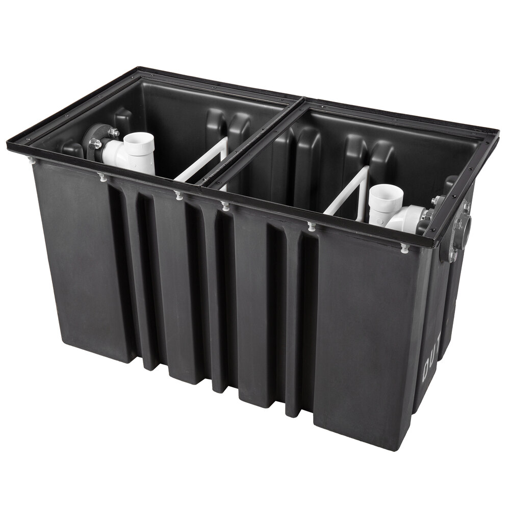 Ashland PolyTrap APGI-100 250 lb. Grease Trap with Threaded Connections