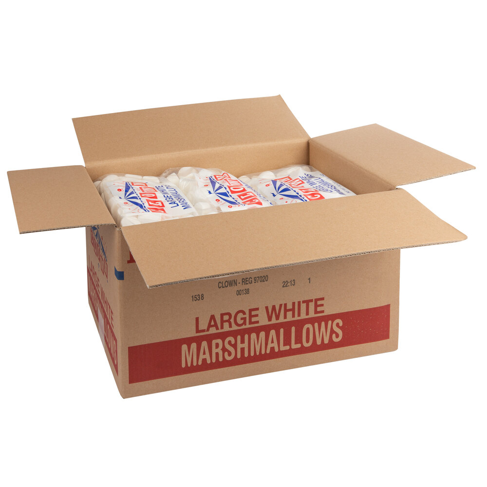 Bulk Marshmallows, 1 lb. Bag - 12/Case: Shop WebstaurantStore