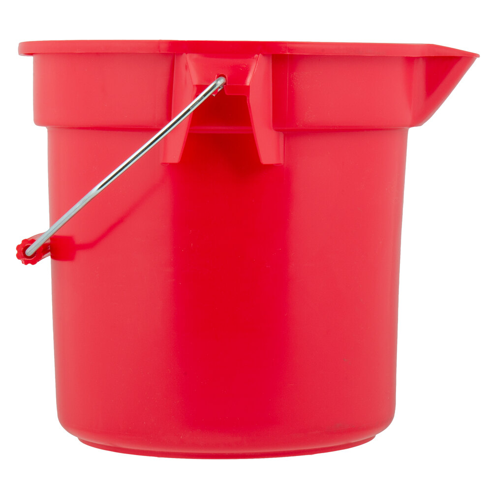 Rubbermaid Brute 14 Qt. Mop Bucket - FG261400RED