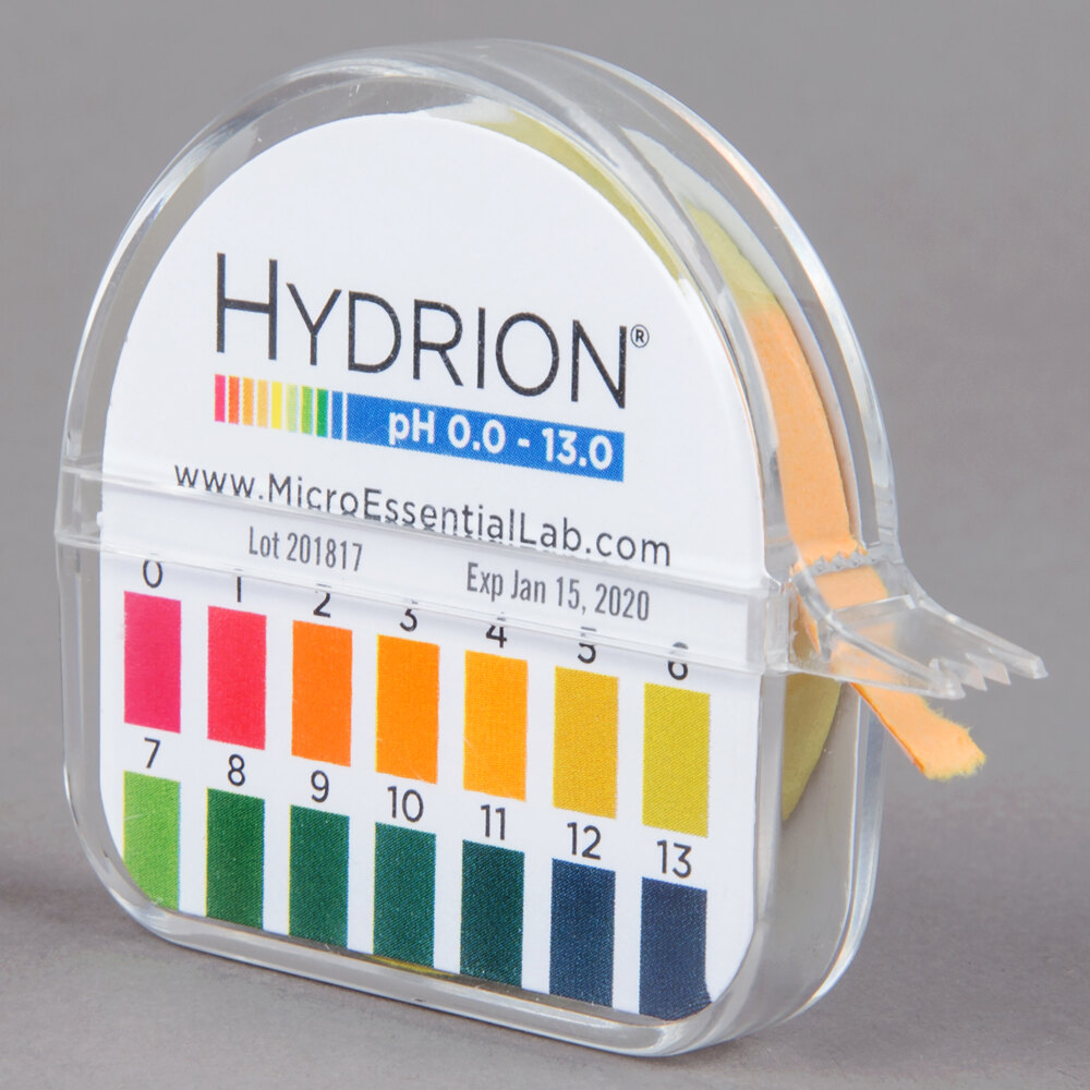 Hydrion 93 S R Insta Check PH Test Paper Dispenser Level 0 13 Hydrion 93 S R Insta Check PH Test Paper Dispenser Level 0 13