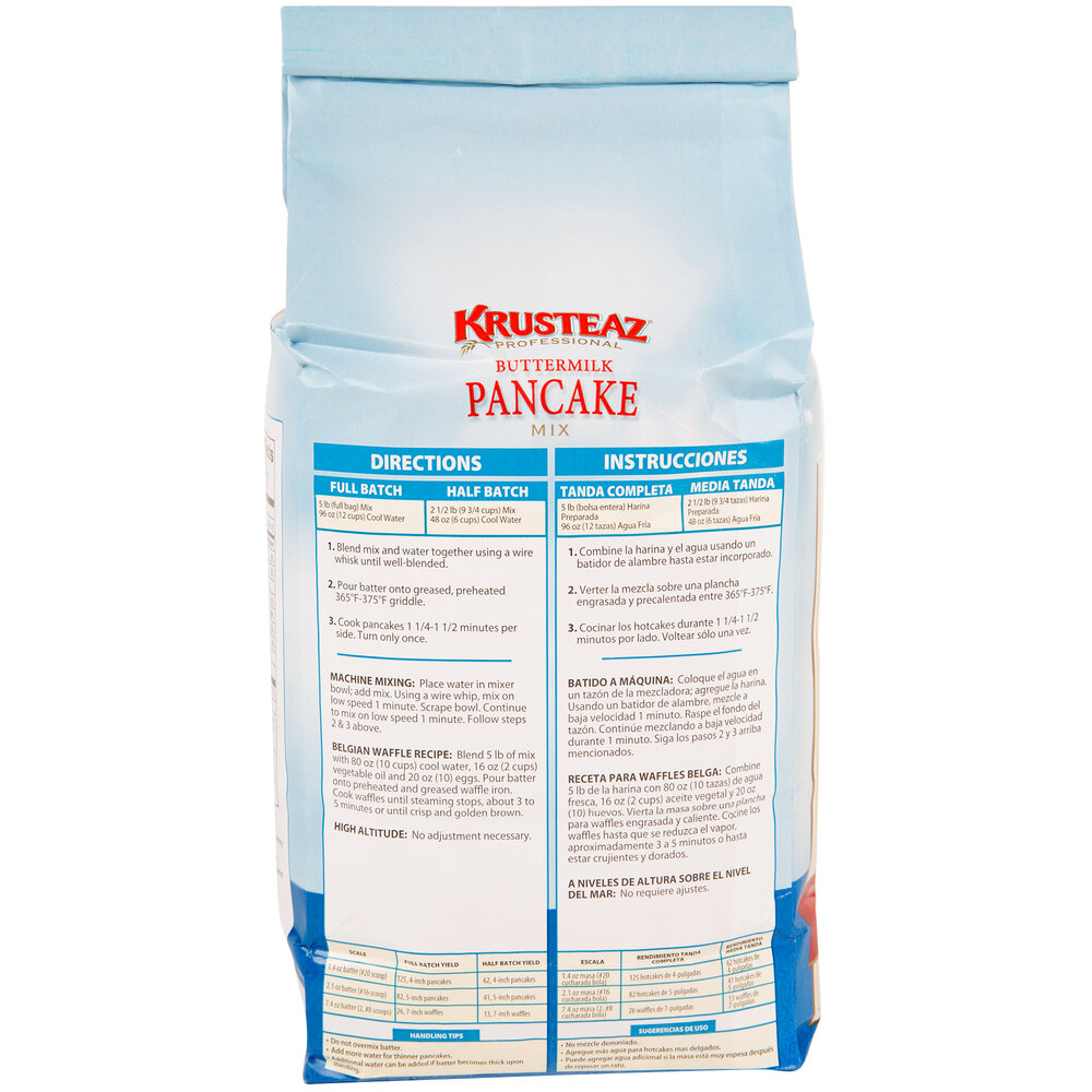 Krusteaz 5 lb. Bag Professional Buttermilk Pancake Mix