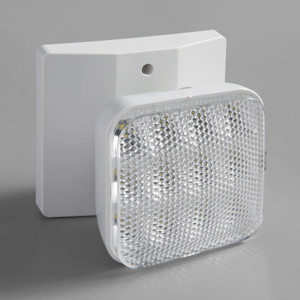 Lavex Industrial Indoor Single Head Remote LED Emergency Light - 1 Watt ...